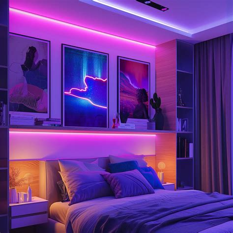 10 Stunning Bedroom Ideas With Led Lights That Will Light Up Your World