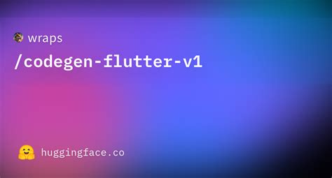 Wrapscodegen Flutter V1 At Main