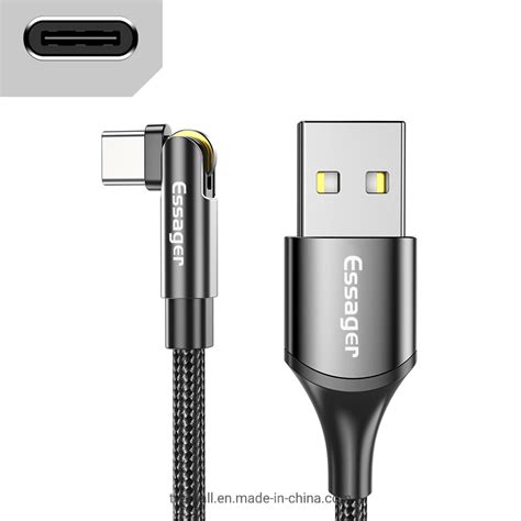 Essager M Degrees Rotating Usb Type C A Fast Charging Cable Data Transfer Cable Type C