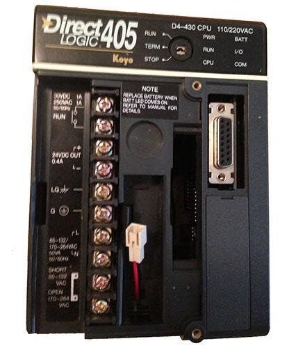 D4 430 In Stock Automation Direct Directlogic 405 Automation Direct Koyo Plc Direct Cpu 6 5k