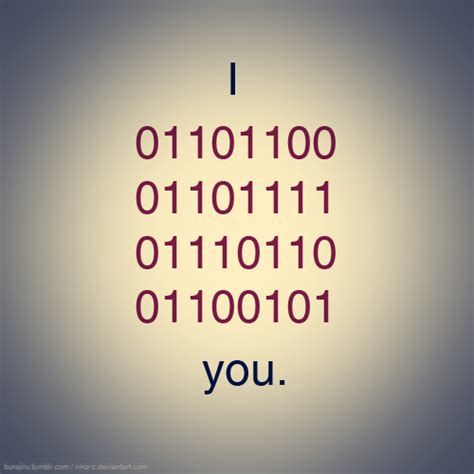 Binary Love By Ninz C On Deviantart
