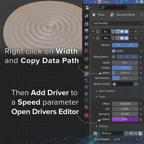 How To Loop Wave Modifier Tutorial Check The Animated Result On My