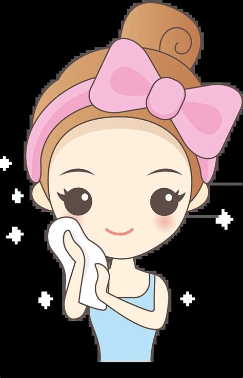 卡通洗脸女孩1500x2341 花瓣网 卡通洗脸女孩1500x2341 花瓣网