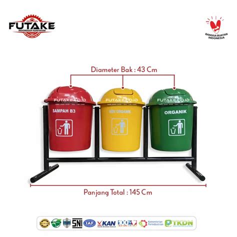 Tempat Sampah Fiber In