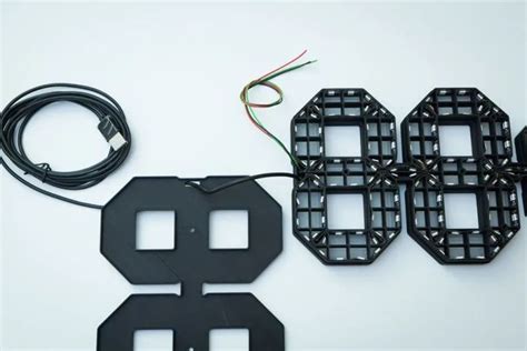 Creating A Digital Clock With Arduino And Ws2812b Boardor