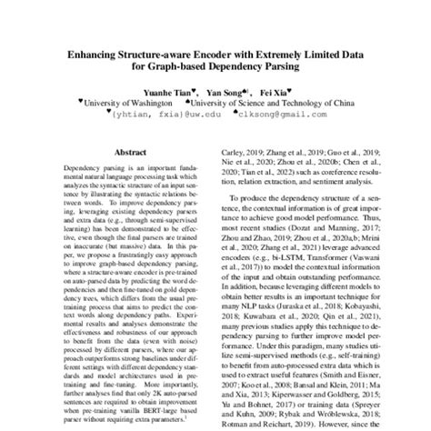 Enhancing Structure Aware Encoder With Extremely Limited Data For Graph