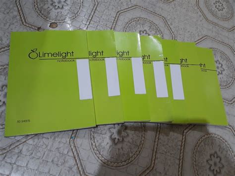 Limelight Notebook Hobbies And Toys Stationary And Craft Other Stationery And Craft On Carousell