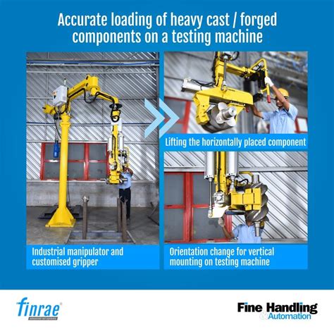 Materialhandling Industrialmanipulator Pickandplacedevices Fine Handling And Automation Pvt Ltd