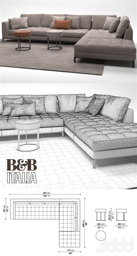 3d модели скачать на Диван для гостиной Секционные диваны Дизайн дивана