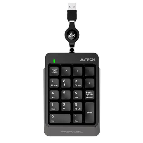 Tastatura Numerica Cu Fir A Tech FK USB A Negru Cumpara La Pret Mic Pe Vendigo Ro