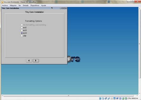 Distribución Tiny Core Plus Ciclos Formativos Del Ies Valle Del Jerte Plasencia