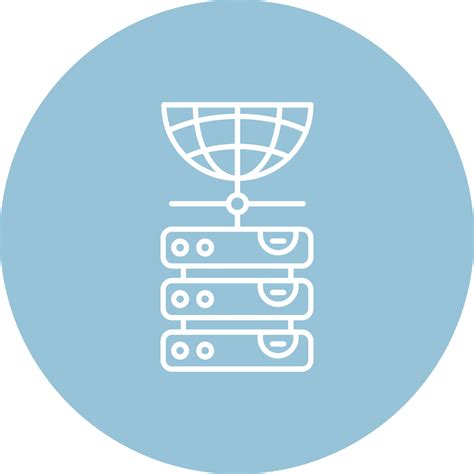 Database Line Color Circle Icon 36973716 Vector Art At Vecteezy