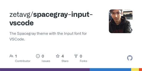 Github Zetavgspacegray Input Vscode The Spacegray Theme With The Input Font For Vscode