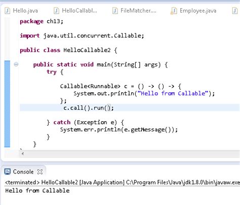 Trying Out Lambda Expressions In The Eclipse IDE