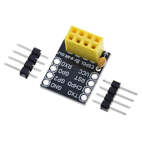 Breadboard Adapter For Esp01 Esp 01 Adapter Techtoast
