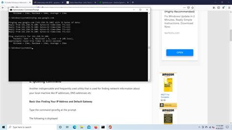 USEFUL WINDOWS NETWORKING COMMANDS Let S Tech It Easy