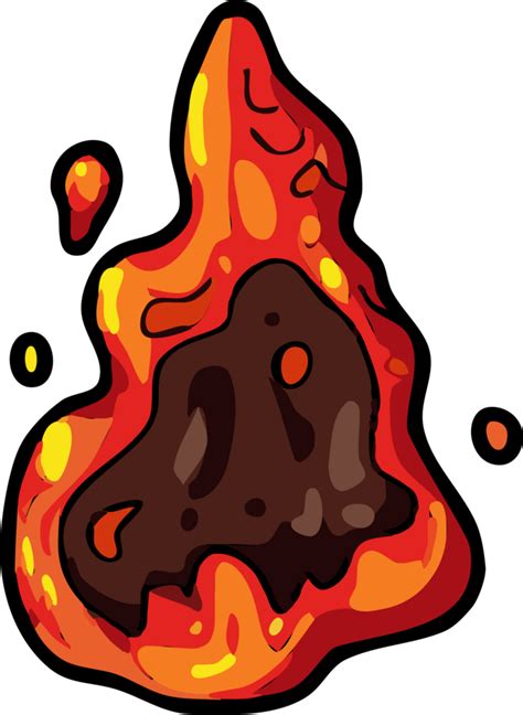 Clipart De Magma