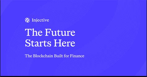injective the blockchain built for finance and web3 innovation