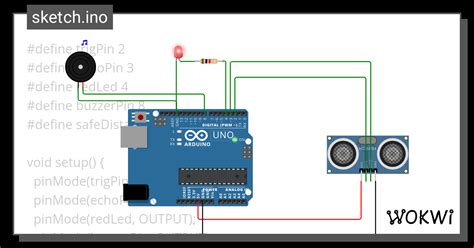 Safe Passage Alarm Wokwi Esp32 Stm32 Arduino Simulator