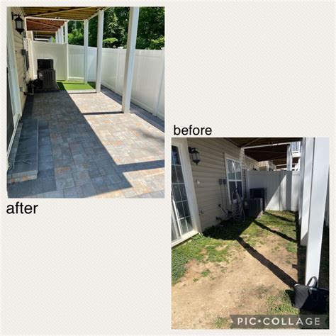 Gambrills Paver Patio Paver Sidewalk And Driveway Banding Three