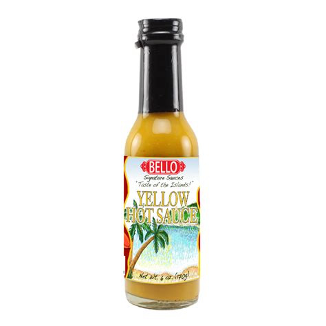 Bello Classic Yellow Pepper Sauce 5 Oz Stello Foods