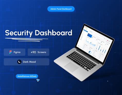 Admin Dashboard Security Behance