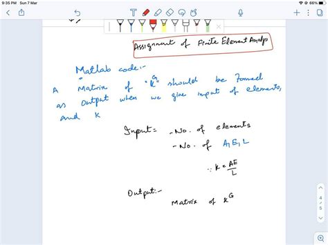 create matlab code for global stiffness matrix