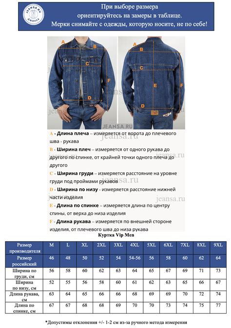 Куртка джинсовая VIP MEN 1002-03 темно-синяя купить на Jeansa.ru