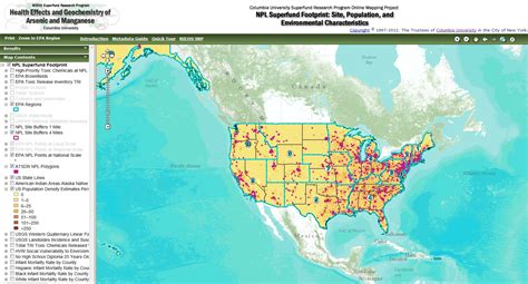 In Your Own Backyard Mapping Communities Near Superfund Sites State