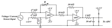 Voltage And Current Signal Conditioning Circuit Download Scientific Diagram