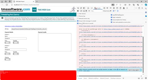 Twebpaypal Tms Web Core Tms Support Center