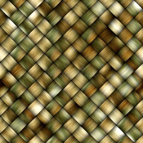 Seamless Basket Weave Pattern Stock Illustration Illustration Of Network Withy