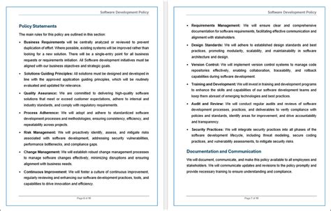 Cobit Bai03 Software Development Policy Template It Governance Docs