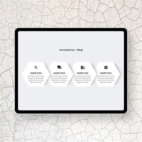 Horizontal Hive Array Powerpoint Templates Powerpoint Powerpoint