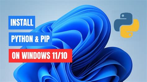 How To Install Python And PIP On Windows YouTube