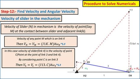 basics of instantaneous center rotation pptx