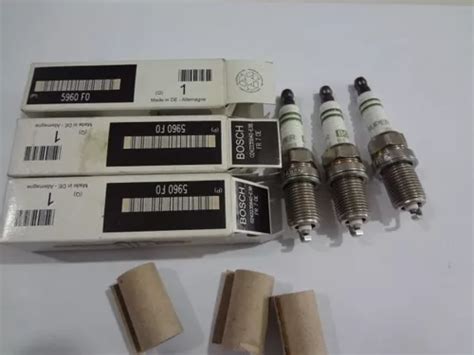 3 Velas Fr7de Peugeot Citroen Audi 5960.f0 ( 3 Pecas) | Parcelamento ...