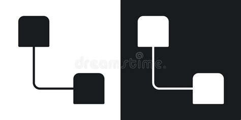 Diagram Nested Icon Isolated On White Background Stock Vector Illustration Of Symbol Line