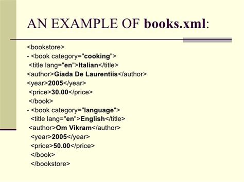 Understanding Xml Dom