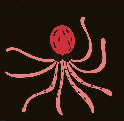 画圈的章鱼图片儿童画（热门20张） 儿童画图片大全