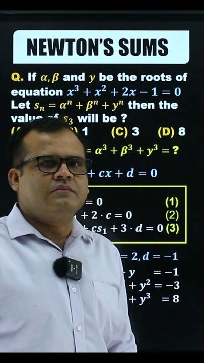 Gyanesh Rai On Linkedin Newtonsums Mathematics Jeemain Jee