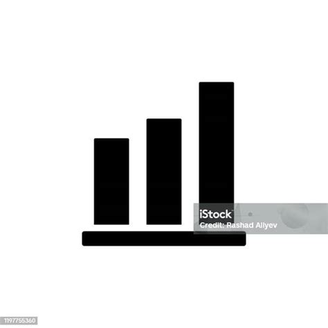 차트 그래프 다이어그램 막대 히스토그램 아이콘입니다 Ui 및 Ux 웹 사이트 또는 모바일 응용 프로그램에 대한 간단한 비즈니스 성능 아이콘 0명에 대한 스톡 벡터 아트 및