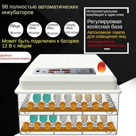 98 полностью автоматических двухэлектрических домашних инкубаторов для ...