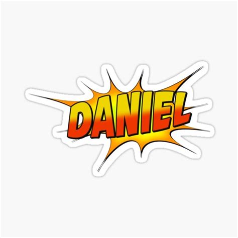 Daniel Sticker For Sale By Rogue Design Redbubble