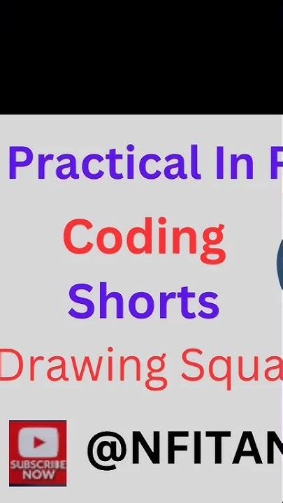 How To Draw Square In Python Turtle Coding Python Scholars Irfanullah Turtle Sqaure Irfan