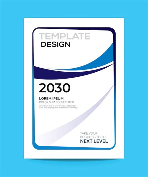 Premium Vector Corporate Identity Flyer Calendar Design