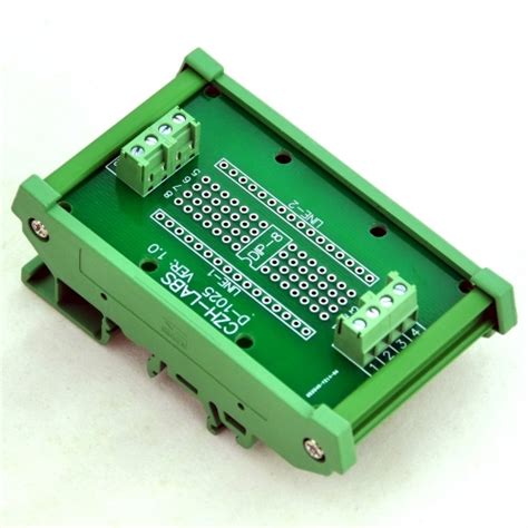 8 Pin DIP Component To Screw Terminal Adapter Board