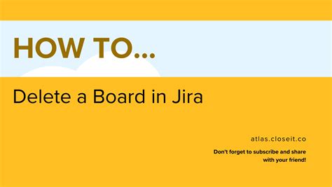 How To Delete A Board In Jira