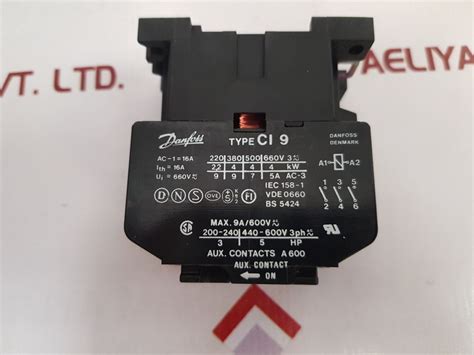 Danfoss Ci 9 Contactor New Aeliya Marine Tech