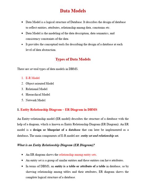 5 1 data models er model pdf data model databases
